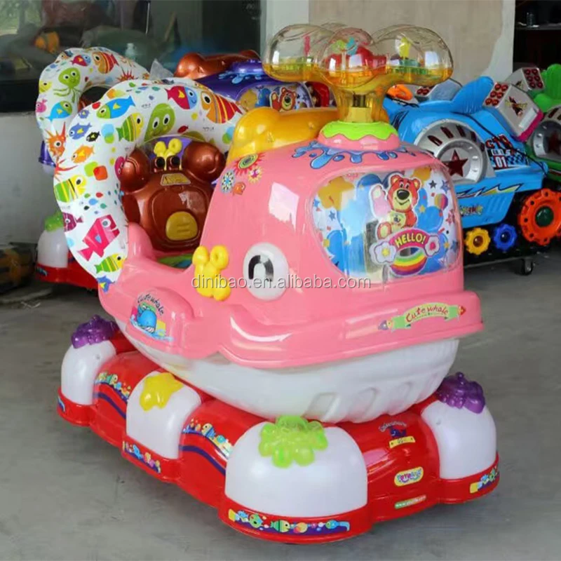 Amusement Coin Operated Plastic Diving Alliance Kiddie Rides Machine ...