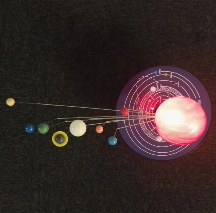 Electric Solar System Simulator Nine Planets Model For Educational Use ...