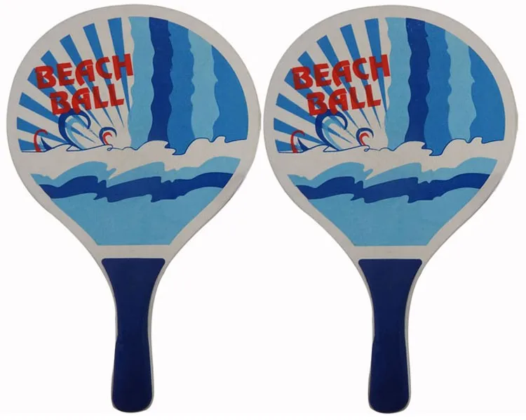 Two-way Use Beach Racket With Two Balls New Style Beach Racket Mdf ...