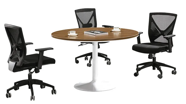 Cheap Best Choice Round Meeting Table for 3 Person Conference