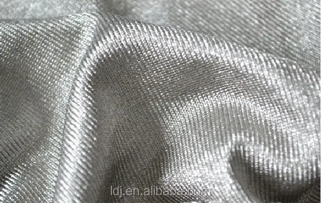Silver Coated Fabric/silver Fiber /emi Shielding Fabric - Buy Silver ...