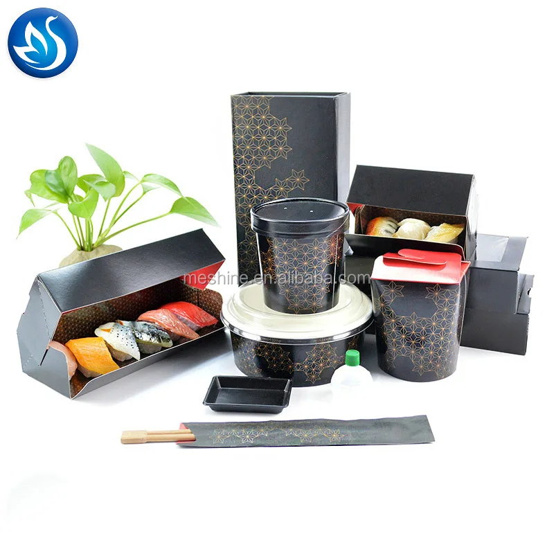 Hot Sell Custom Paper Sushi Box Sushi Restaurant Packaging - Buy Paper ...
