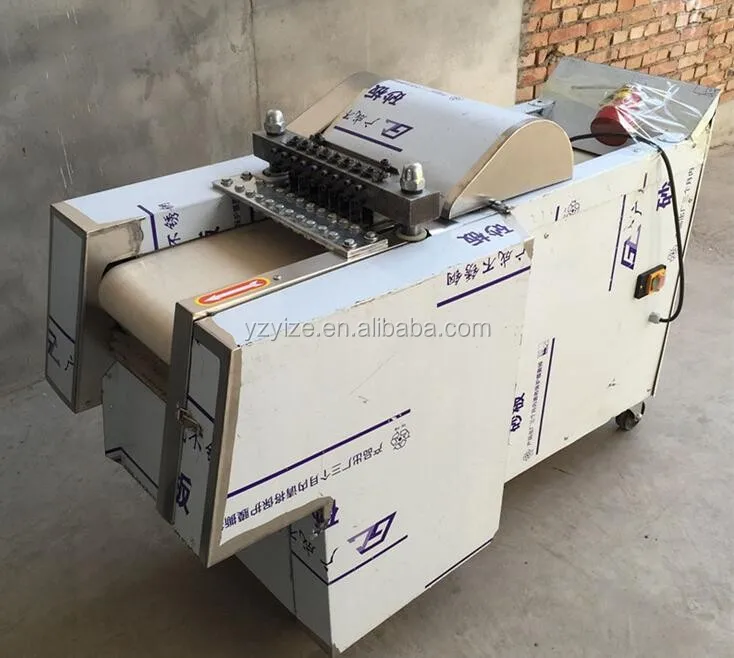 Frozen Fish Cube Cutting Machine Chicken Dicing Machine Chicken Breast ...