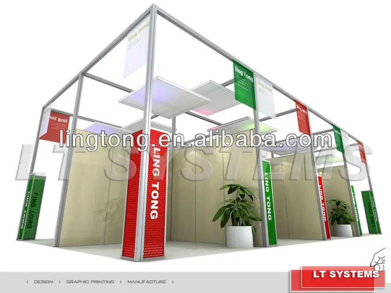 Customized Standard Exhibition 3x3 Booth Design - Buy 3x3 Booth ...