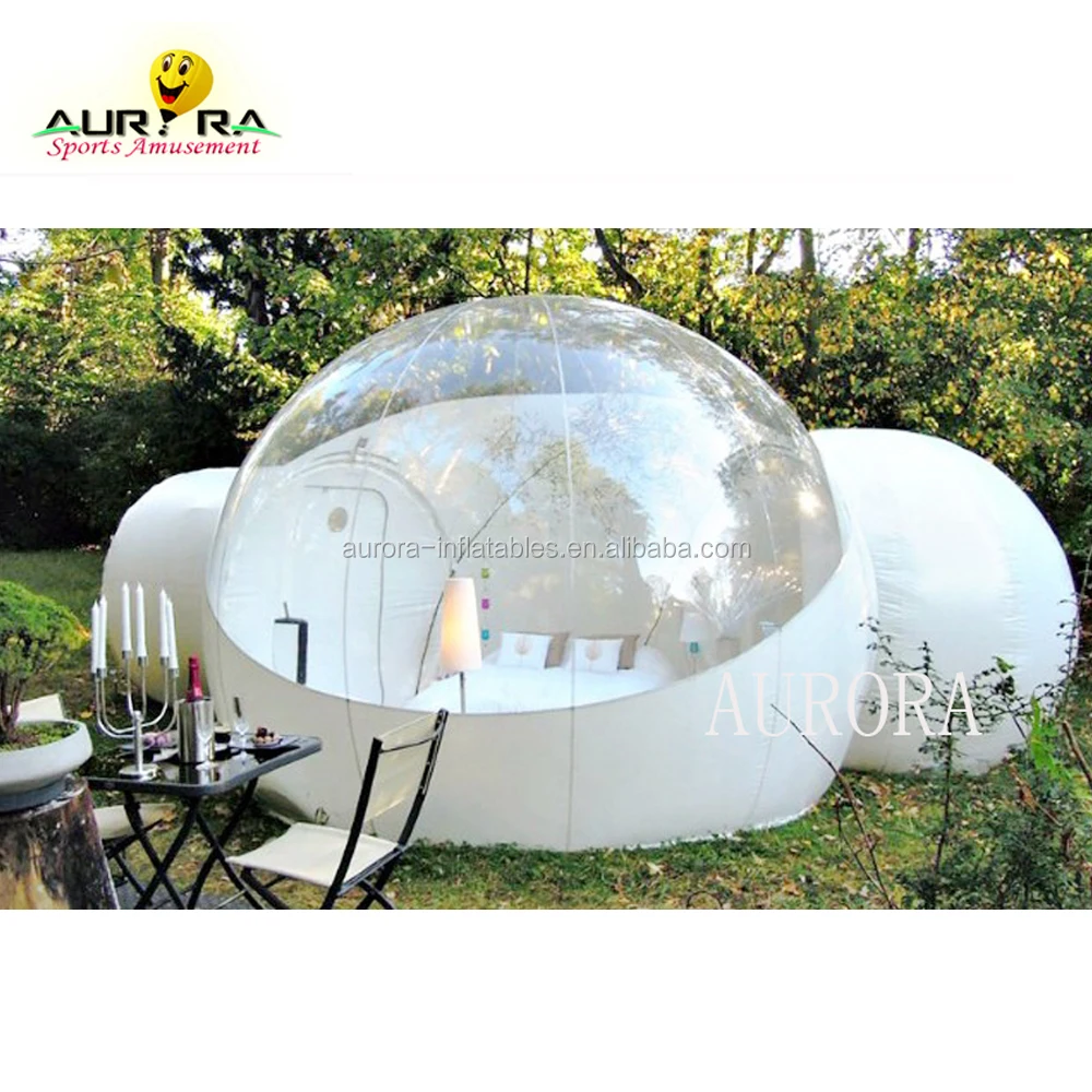 Inflatable Glamping Tent Luxury Hotel Inflatable Bubble Rooms For ...