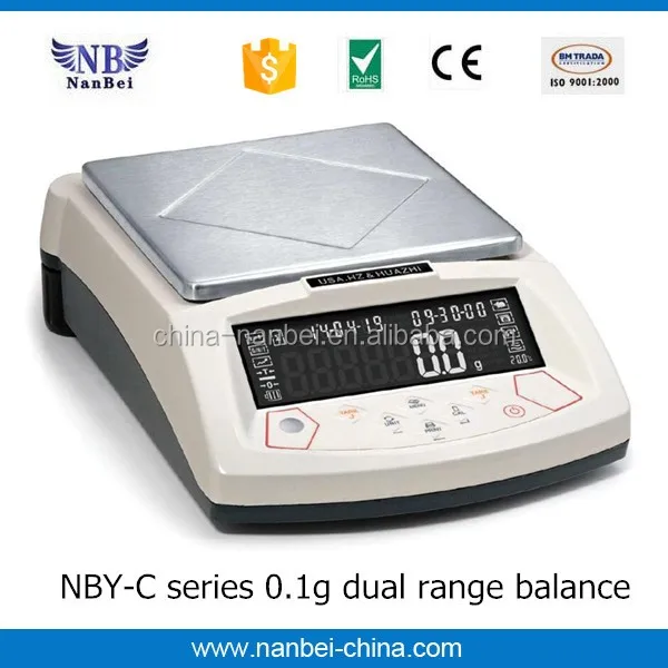 Lcd Display 0.001g Lab Precision Sensitive Digital Balance - Buy ...