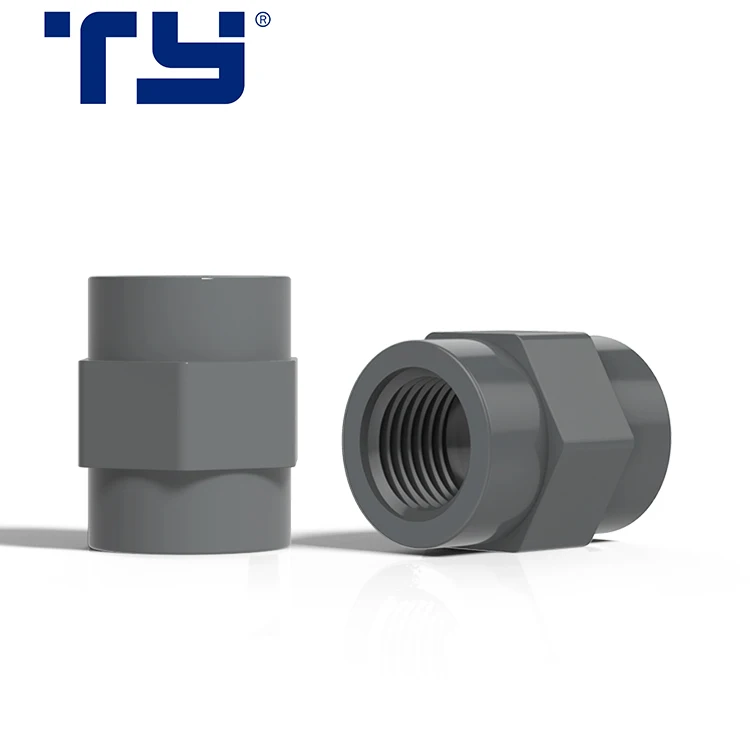 Joint High Quality Pvc-u Upvc Plastic Pipe Fitting Industry Use Pvc Din ...