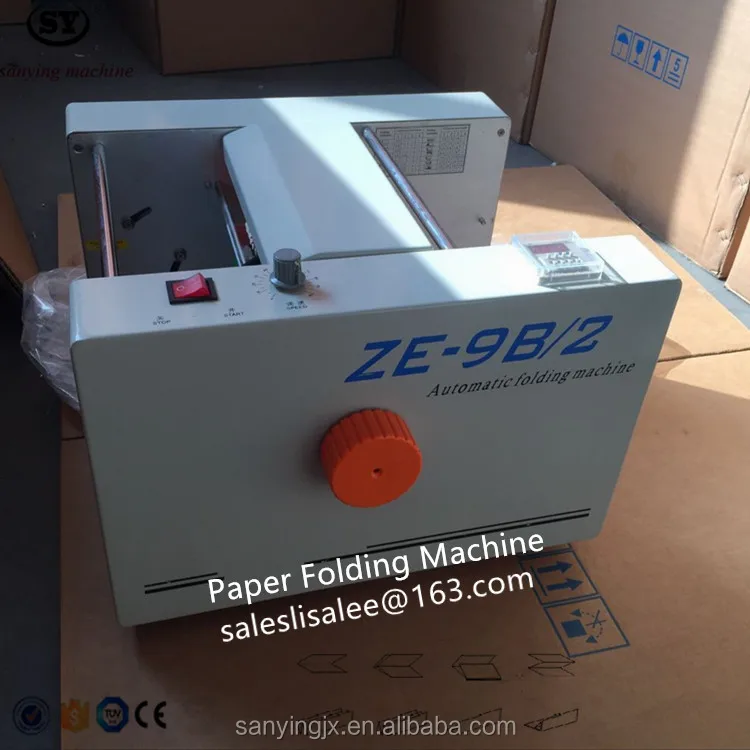 Efficient Paper Folding Machine for A4 Leaflets & Brochures