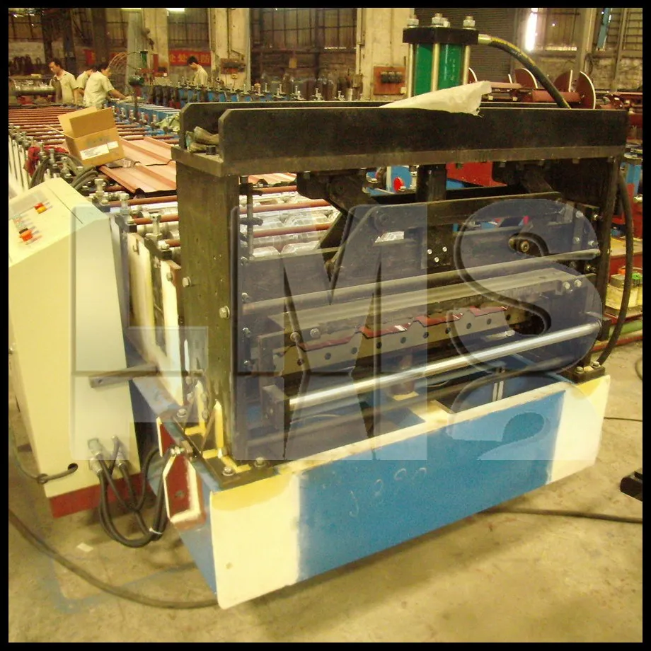 Lms Automatic Sheet Standing Seam Metal Roof Roll Forming Machine - Buy ...