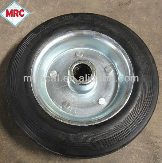 12 Inch Solid Rubber Wheels for Trolleys - Durable & Reliable
