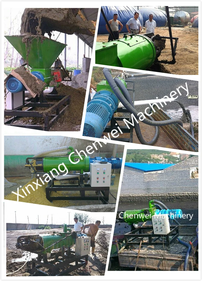 Chicken/cattle/pig/cow Dung Dewatering Machine For Organic Fertilizer ...