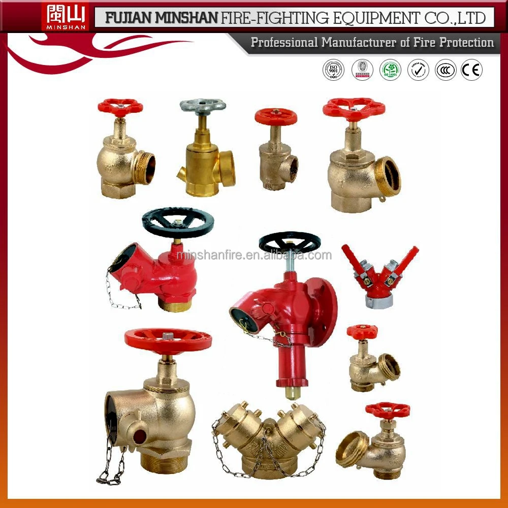 Hydrant Landing Valve with Pressure Gauge - Reliable Firefighting