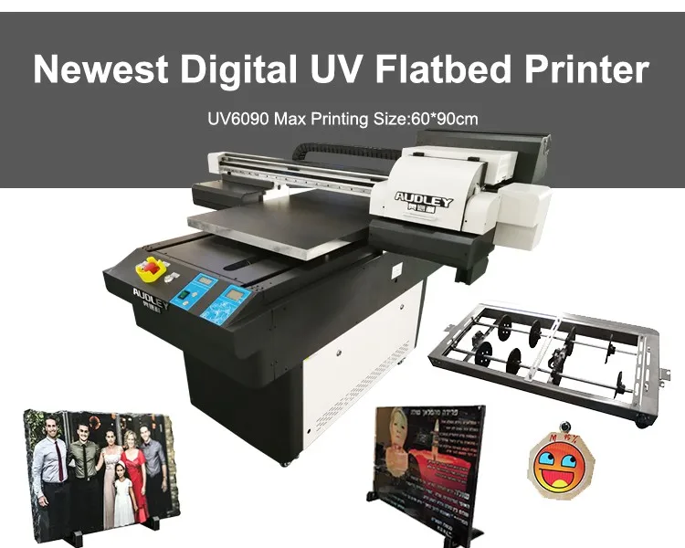 Small UV LED Printer 6090/9060 - Multifunctional Inkjet Machine for ...