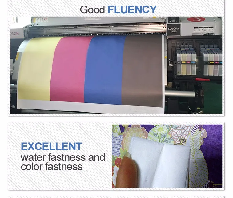 Bright Color Korea Quality Dye Sublimation Ink For Canon Pixma Printer ...