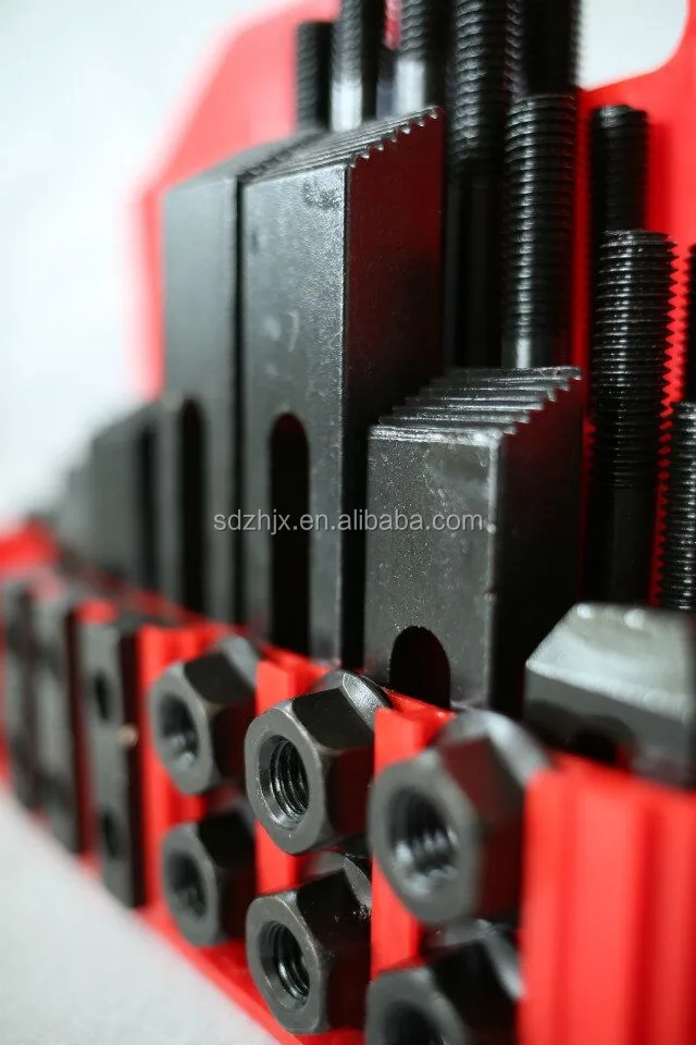 Cnc Milling Machine Clamping Tools Steel Clamping Kits - Buy Clamping ...