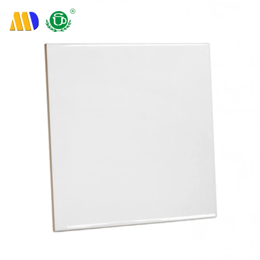 Mida Square Shape Dye Sublimation Custom Ceramic Tile For Heat Press ...