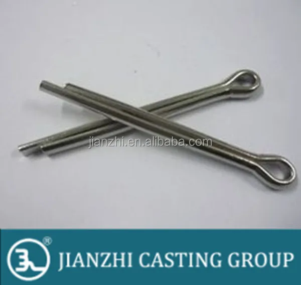 Galvanized Small Diameter Steel Split Pin - Buy Steel Split Pin,Brass ...