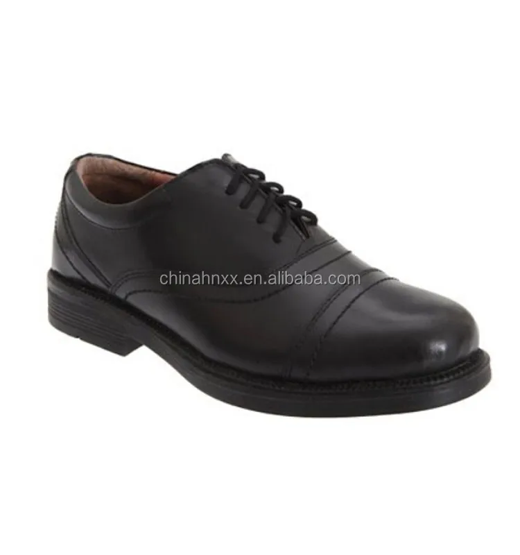 Full Grain Leather Men Police Office Shoe - Buy Full Grain Leather Men ...