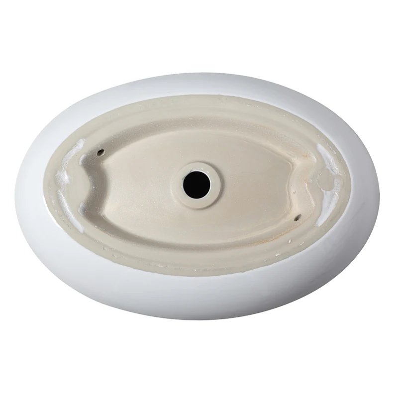 Hy-5038 Big Size Oval Bathroom Ivory Color Wash Basin - Buy Ivory Color ...