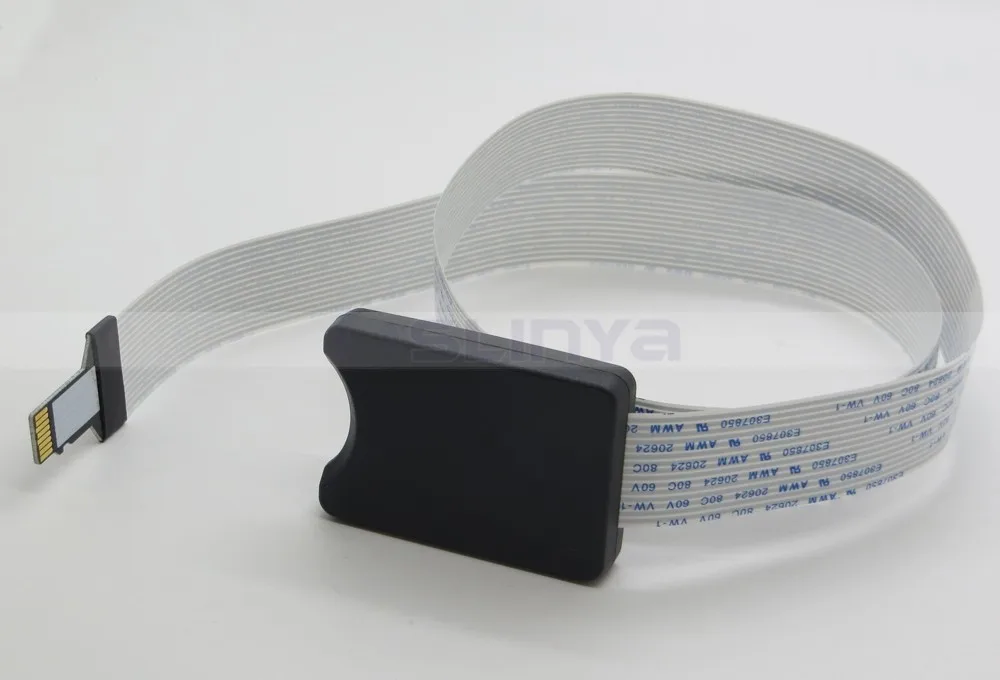 Tf / Micro Sd Male To Sd Card Female Extension Cable Adapter Flexible ...