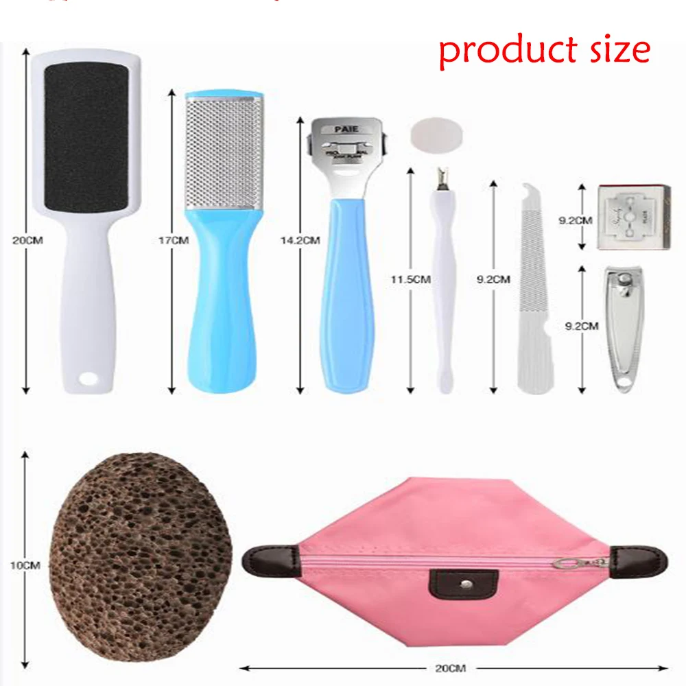 Manicure And Pedicure Kit Contains 10 Essential Tools For An At-home ...