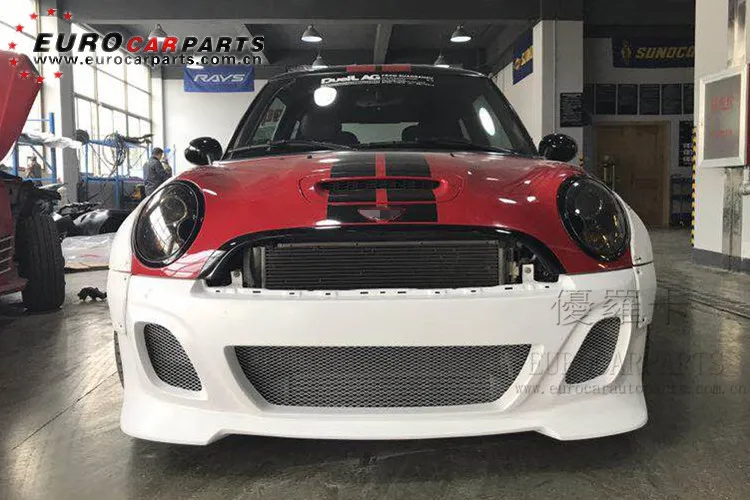Frp Mini Cooper R56 Upgrade Lb Body Kit 07-15year Front Bumper Front ...