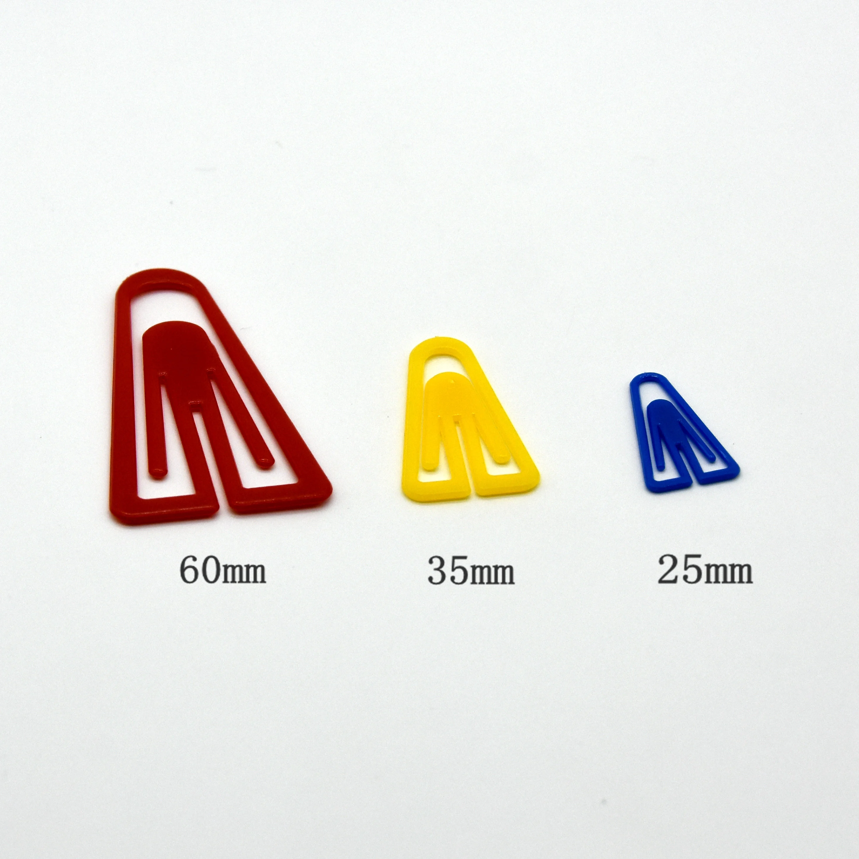 Office Unique Shaped Plastic Types Of Paper Clips - Buy Unique Paper ...