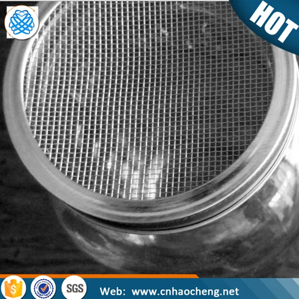 Stainless Sprouting Jar Mesh Filter For Qrganic Sprout Seeds Wide Mouth ...