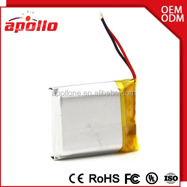 802530 550mah Lithium Ion Battery 5v Li Polymer Battery - Buy 5v Li ...