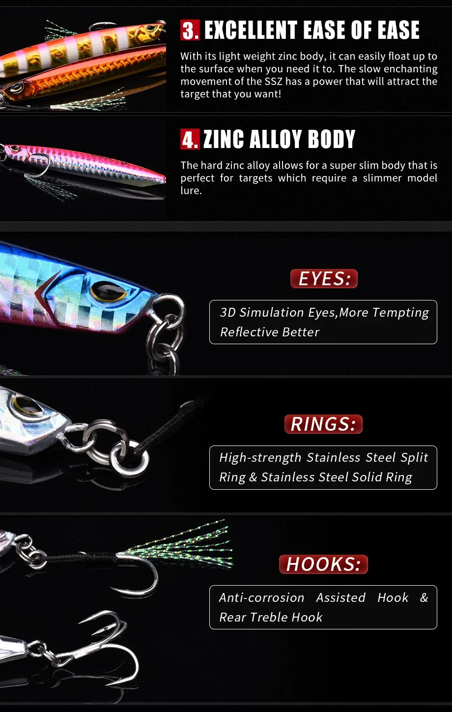 Allblue 30g Drager Ssz Saltwater Madai Jishing Fishing Swim Jigging Lure - Buy Swim Jig,Fishing ...