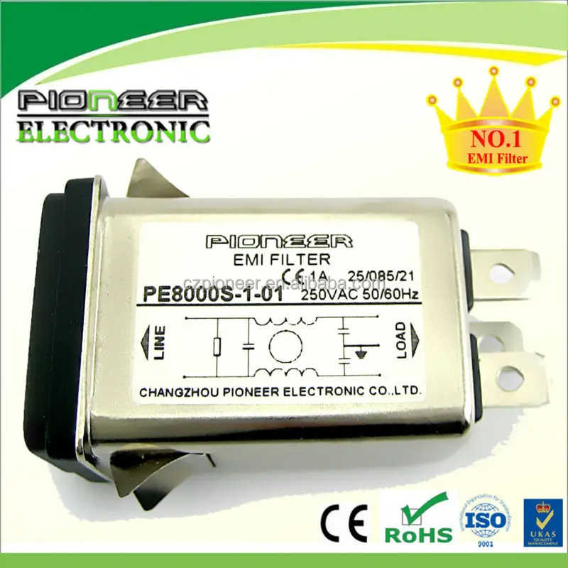 1a 120v/250v Snap In Filter For Ups Power Supply Emi Rf Electric Line ...