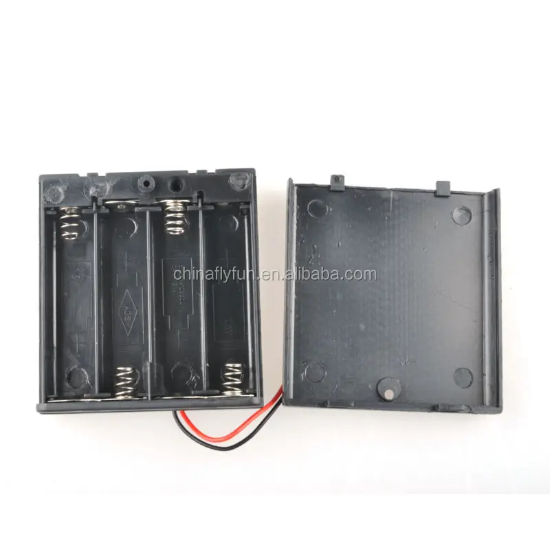 Aa Battery Case Holder Box Cell With Switch For Arduino 4 X Aa Battery ...