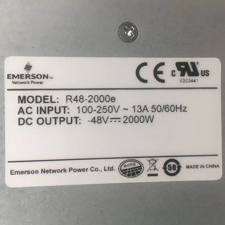 Emerson-r48-2000e Rectificadora De Telecomunicaciones,Módulo Para ...
