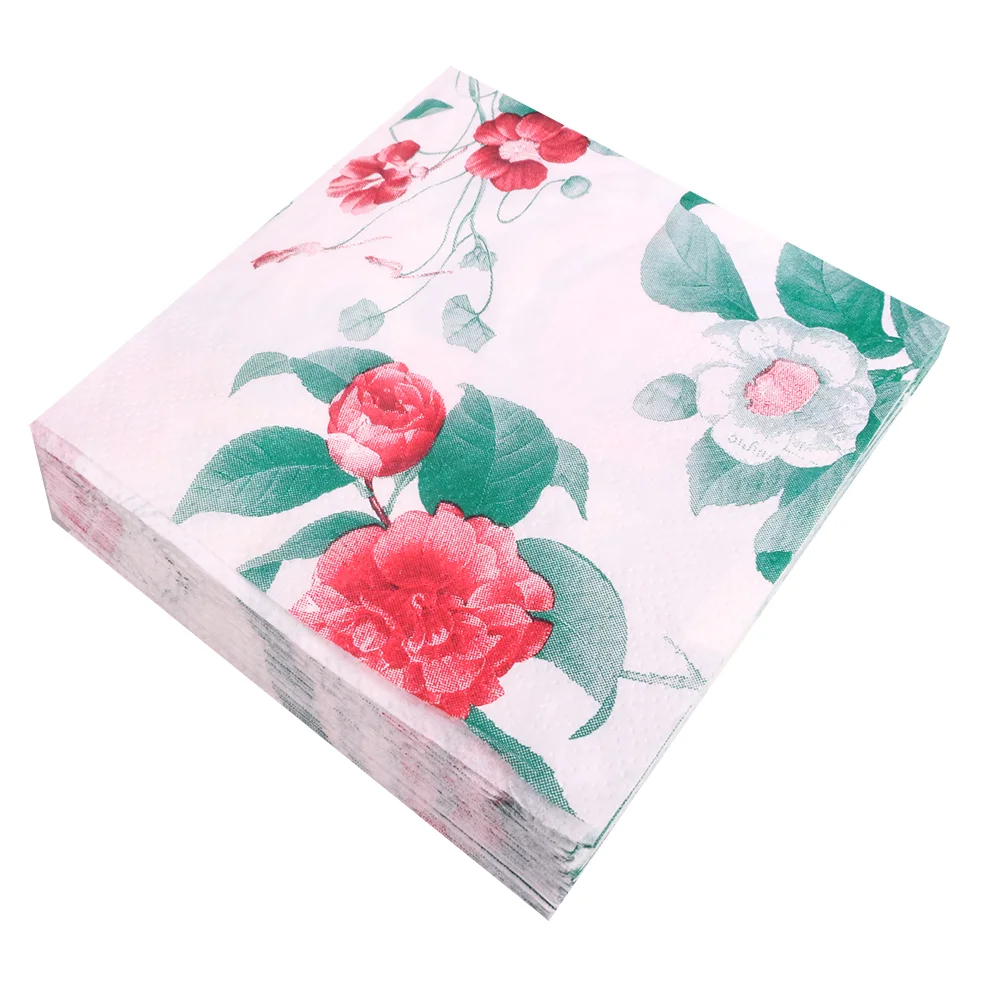 50 Border Embossing 27.5cm Paper Napkins Serviettes Birthday Wedding ...