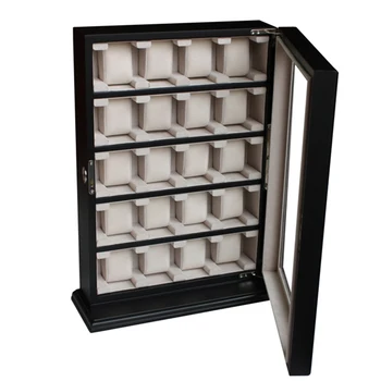 Large Wall Mounted Watch Storage Cabinet For 20 Watches - Buy Watch ...