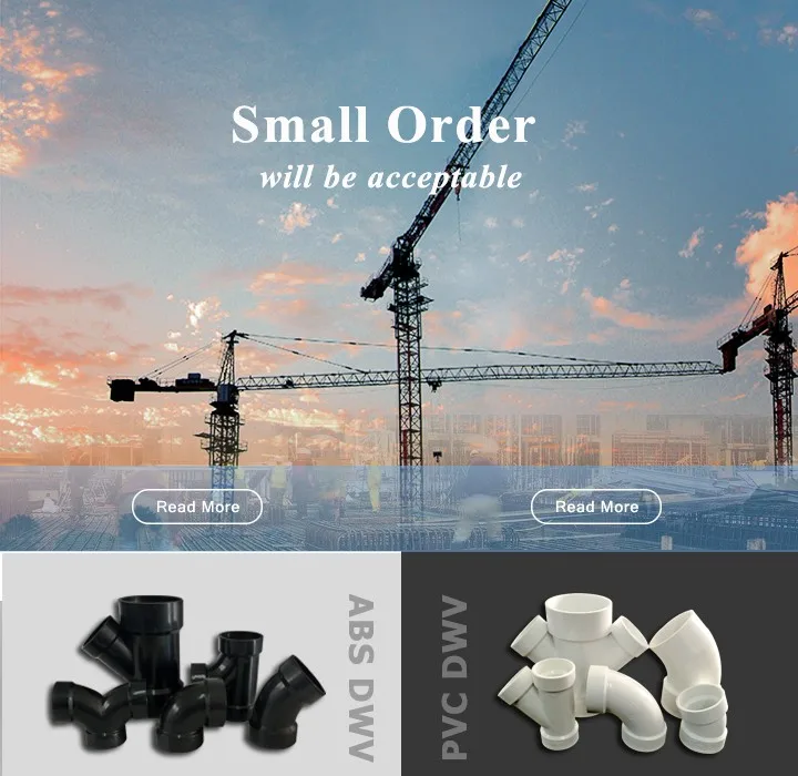 3 Inch PVC Sanitary Tee CUPC Certified Drain Fitting DBR Schedule 40 ...