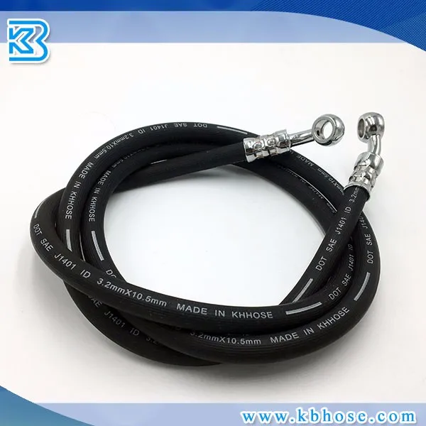 Auto Spare Parts Sae J1401 Hydraulic Brake Hose 1/8" Hl Flexible Heat ...