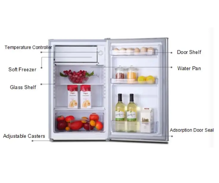 123l Saa Saso Approved Defrost Single Door With Freezer Built In Mini ...