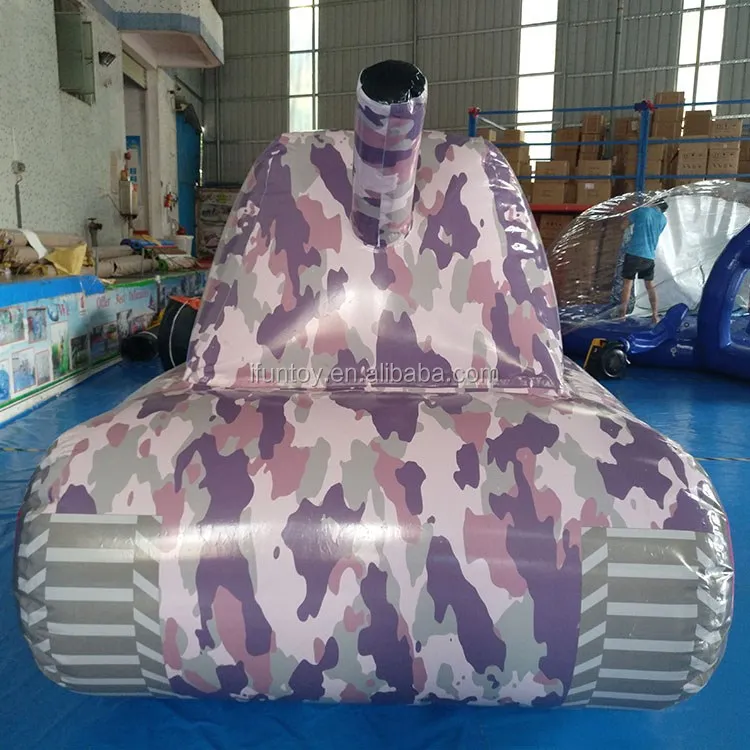Cheap Inflatable Oil Drum Bunker/inflatable Cylinder Paintball Bunker ...