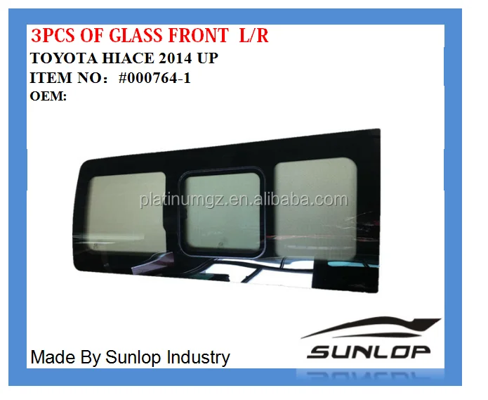 Sunlop New Mode Hiace 2015-2017 Body Kits New Window Glass #000764 ...