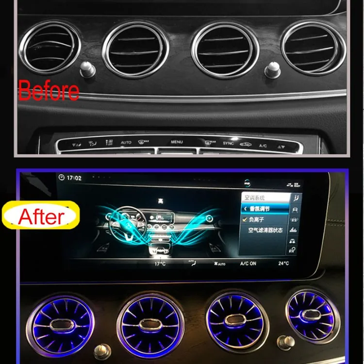 W205 X253 W213 Air Vents Ambient Lights for C Class & GLC Class