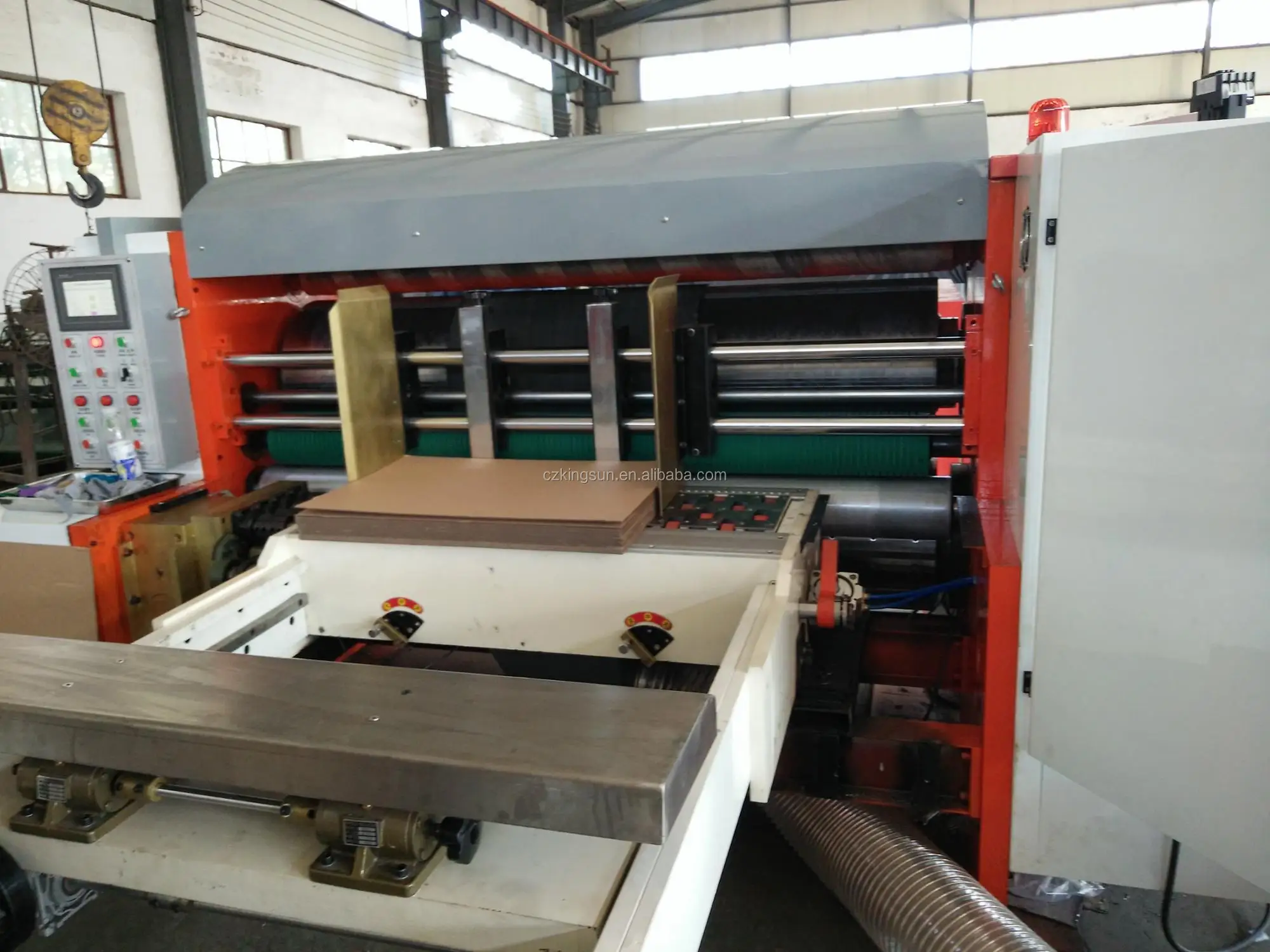 Paper Corrugated Board Rotary Die Cutting Machine,Rotary Die Cutter ...