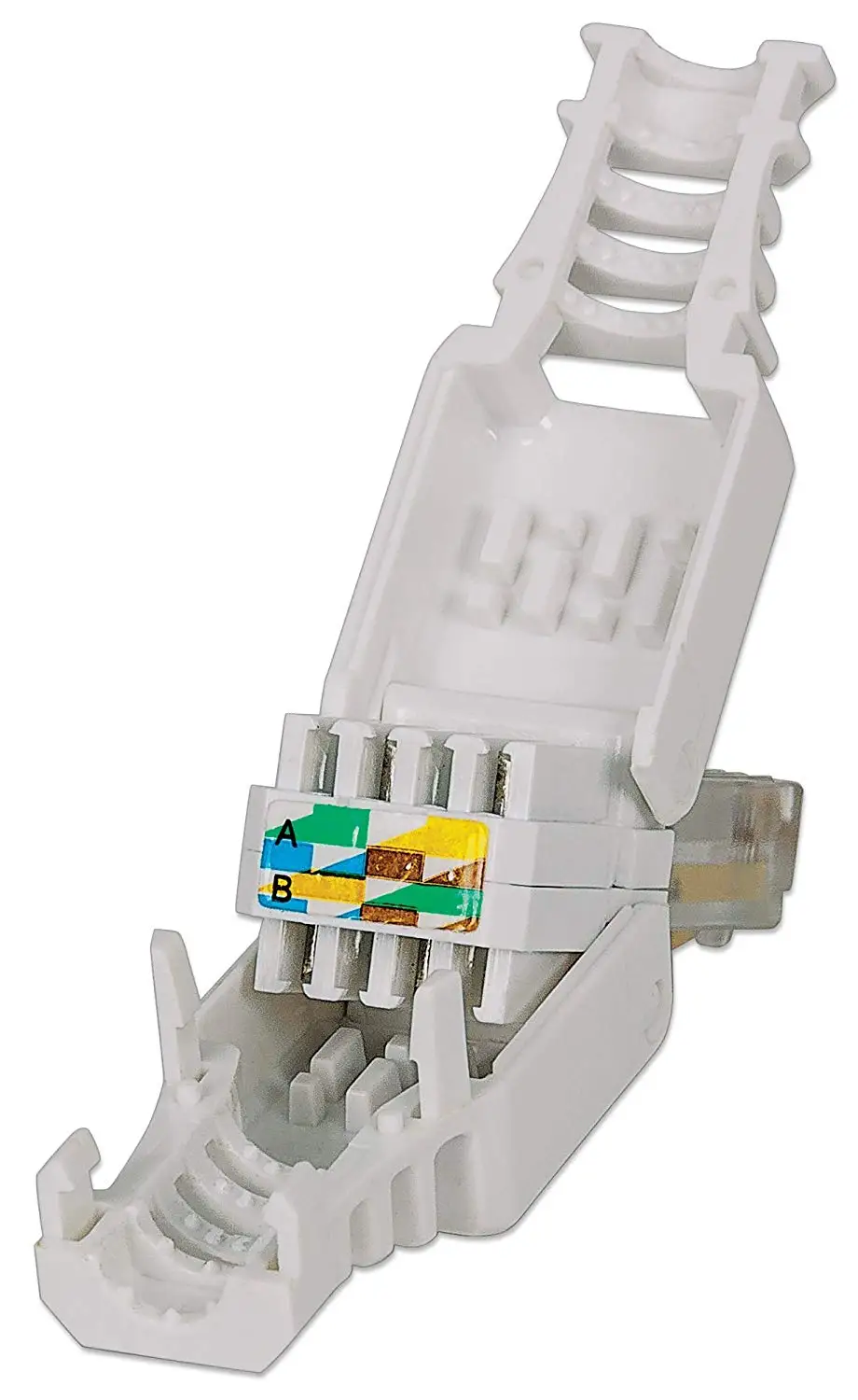 Conector Modular UTP Cat6, Conector RJ45 sin Herramientas, Conector sin ...