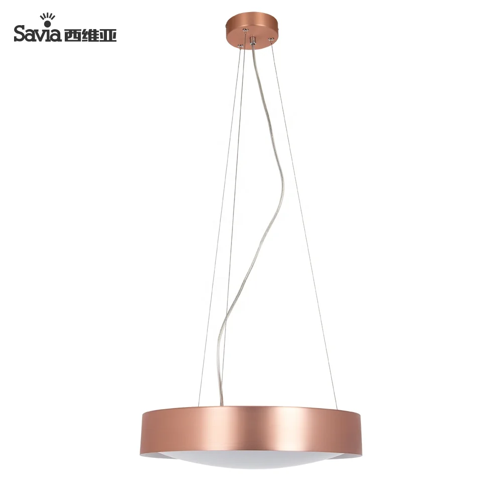 Savia Round Modern Led Pendant Light Hanging Suspension Lamp 22w 24w ...