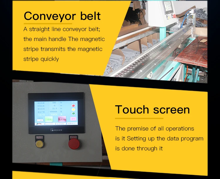 Automatic Magnetic Strip Cutting Machine for Gaskets
