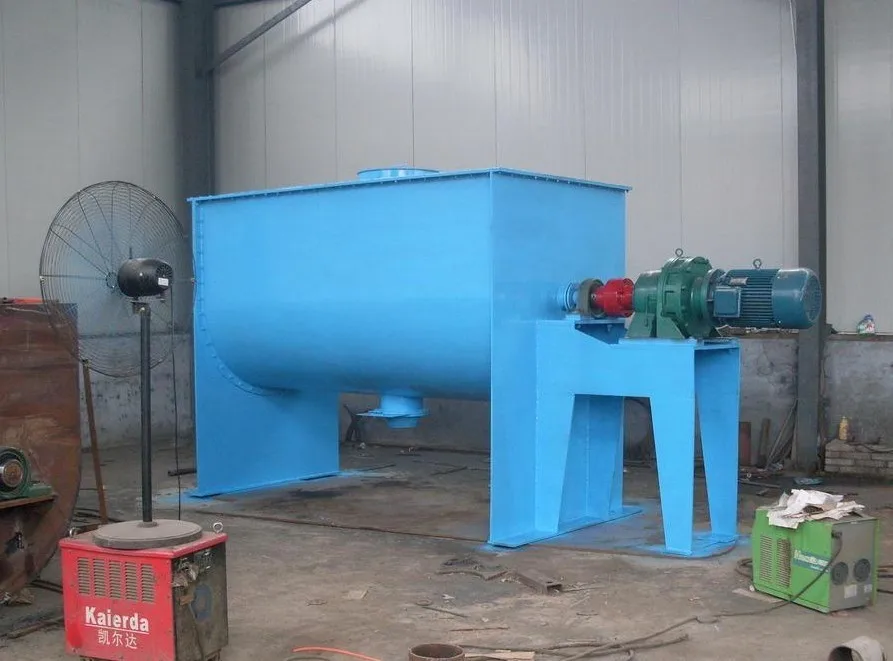 Liquid Powder Mixing Equipment Industrial Food Mixing Tanks Horizontal ...