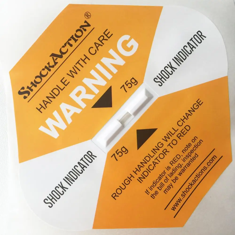 Oem Shock Indicator Label For Drop Detection And Monitoring In Shipment ...