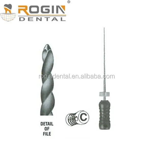 Stainless Steel C+ Files Dental Endo Files Rogin C Plus Files For Hand ...