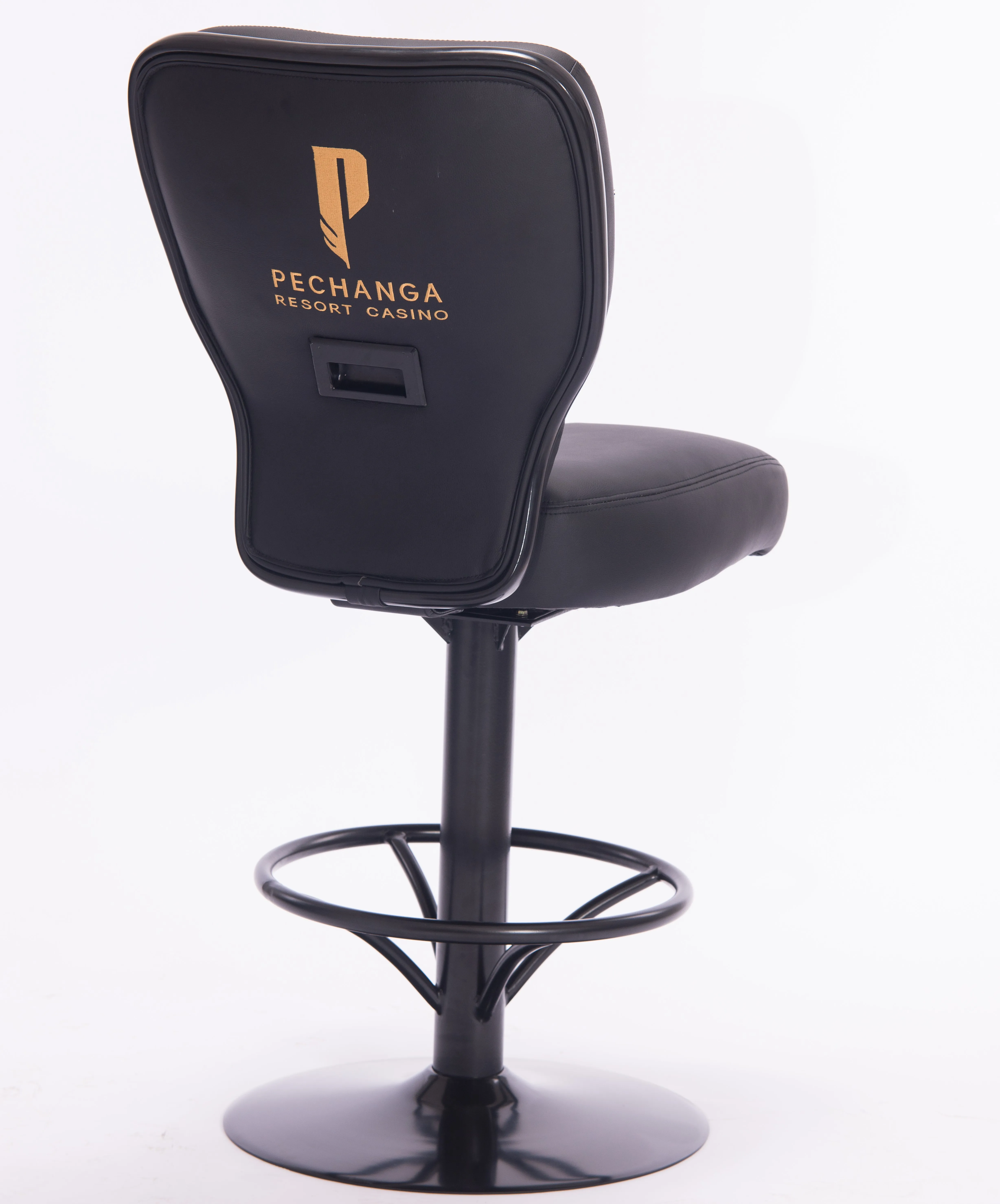 Luxury Casino Slot Machine Swivel Chair With Logo Handle In Texture ...