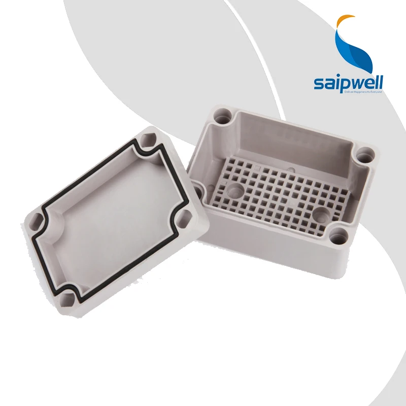 Many Junction Box Sizes Ds-ag-0609 65*95*55 Mm Abs Grey Box With Plate ...